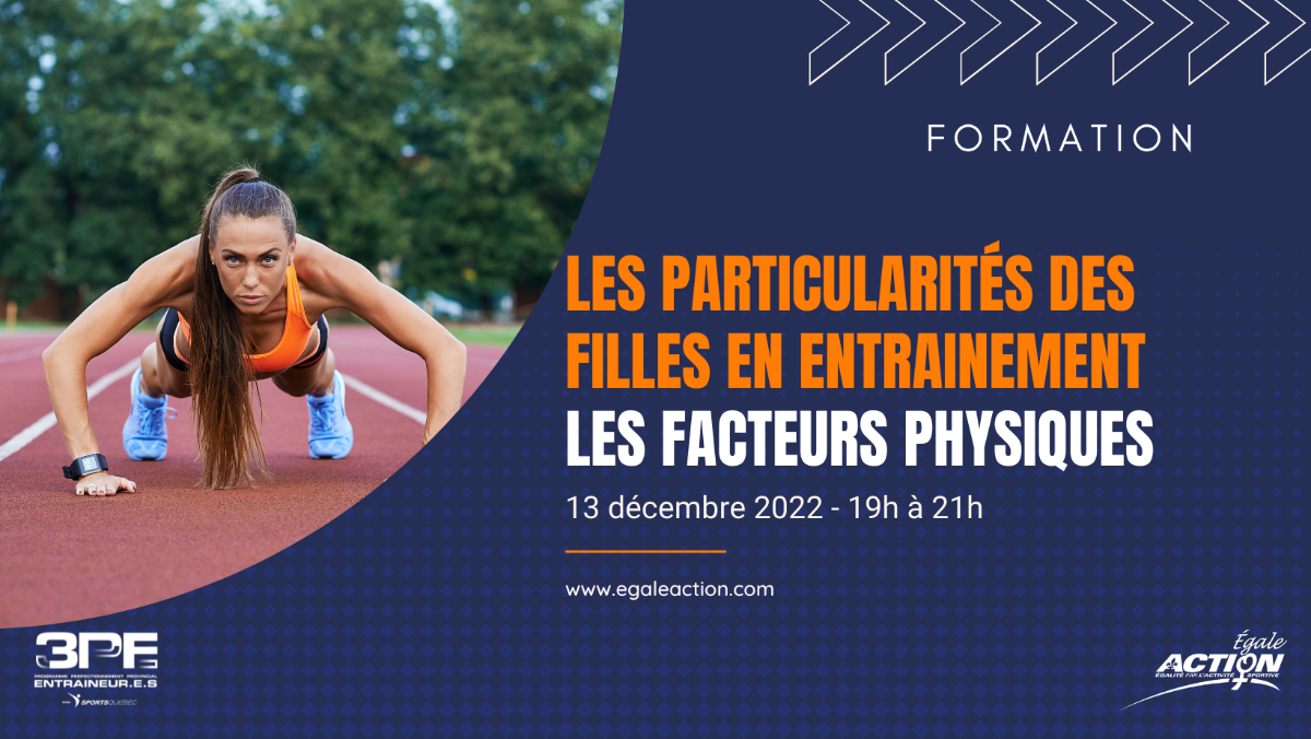 Les particularités des filles en entrainement : Facteurs physiques