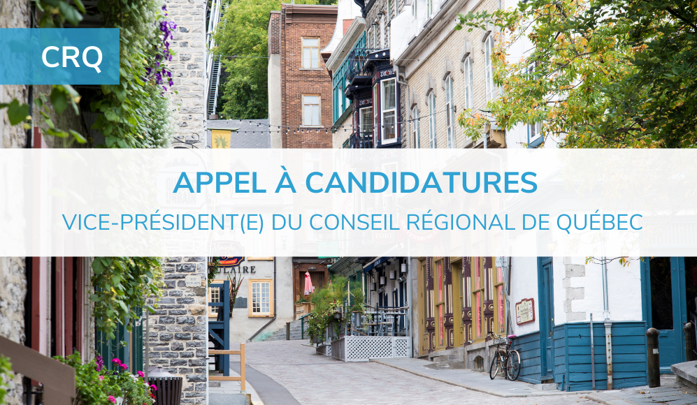Appel de candidatures pour le poste de vice-président(e) du Conseil ...