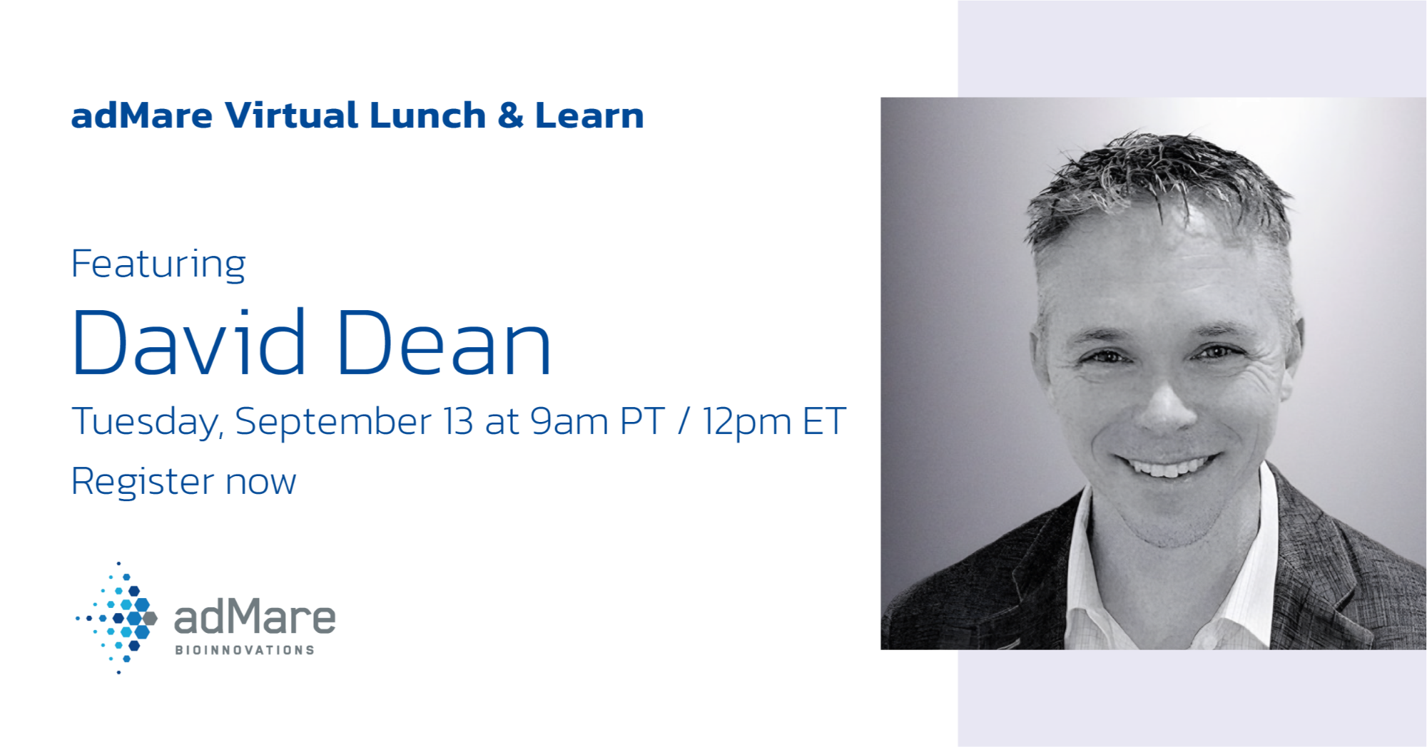 adMare Lunch & Learn – Lessons Learned with David Dean