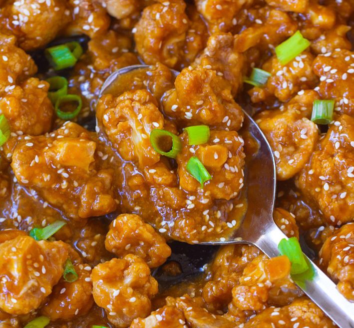 Chou-fleur à la général Tao | Diabète Bas-St-Laurent