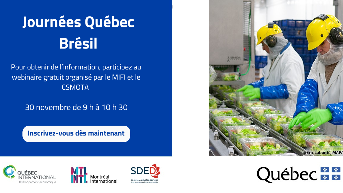 Webinaire gratuit sur les Journées Québec Brésil (2024)