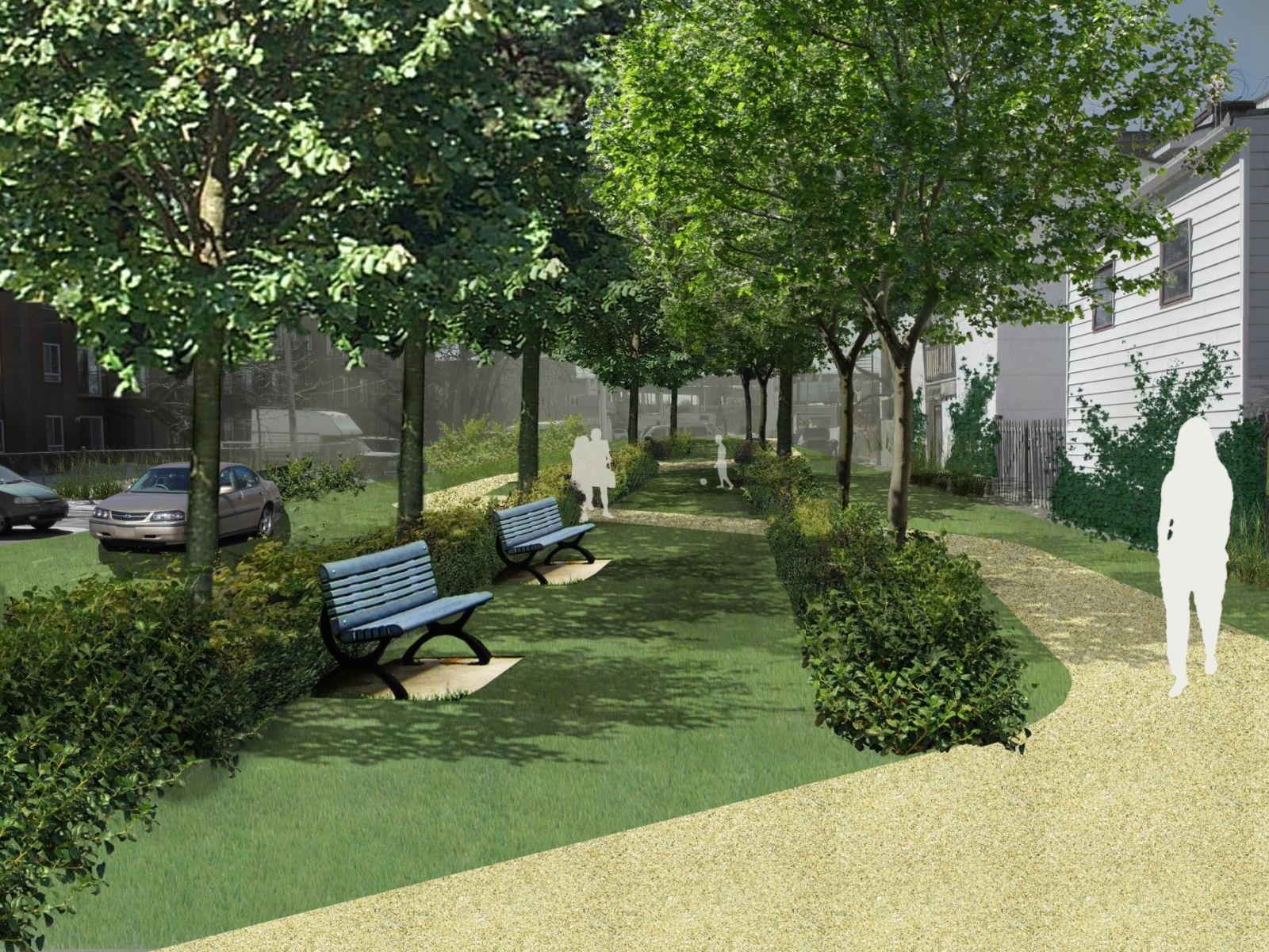 Woonerf Saint-Pierre - Centre d'écologie urbaine