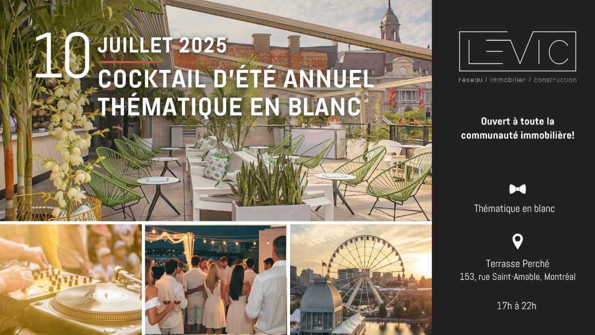 Cocktail d'été LEVIC 2025