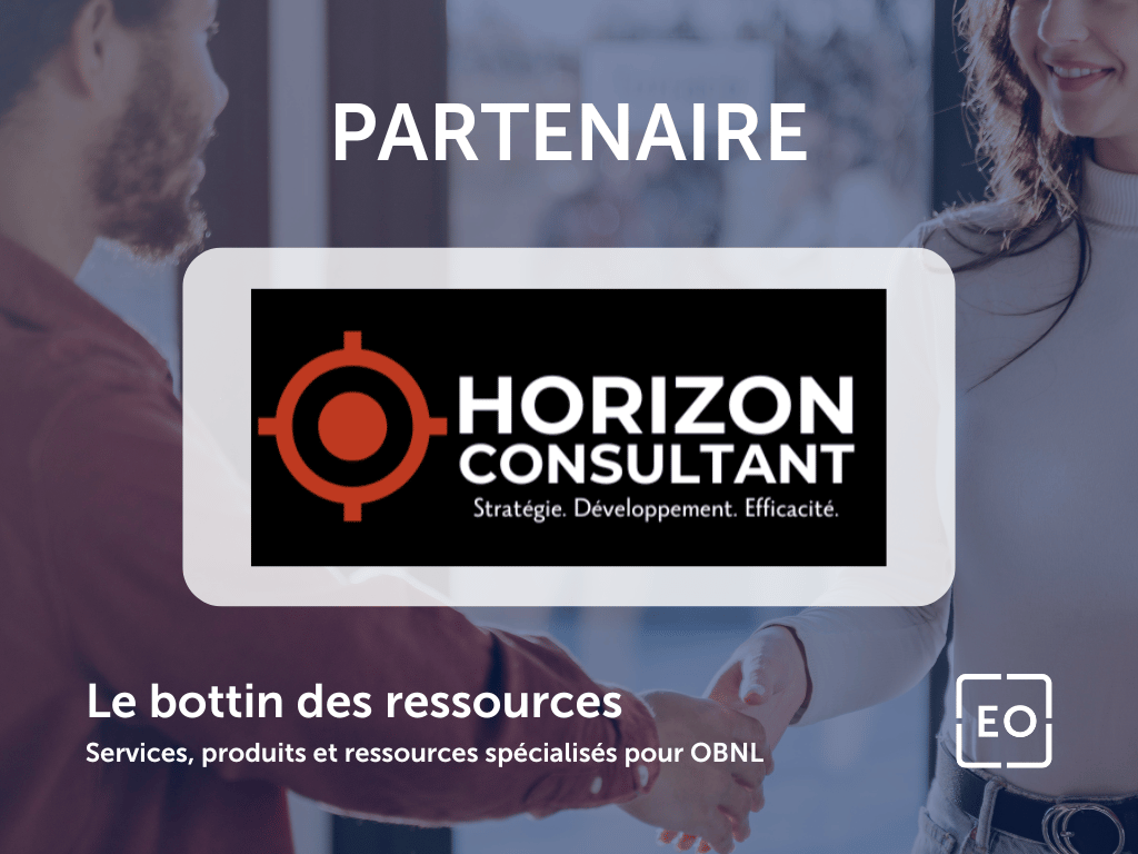 Une expertise en gestion au service des OBNL avec Horizon Consultant | ESPACE OBNL