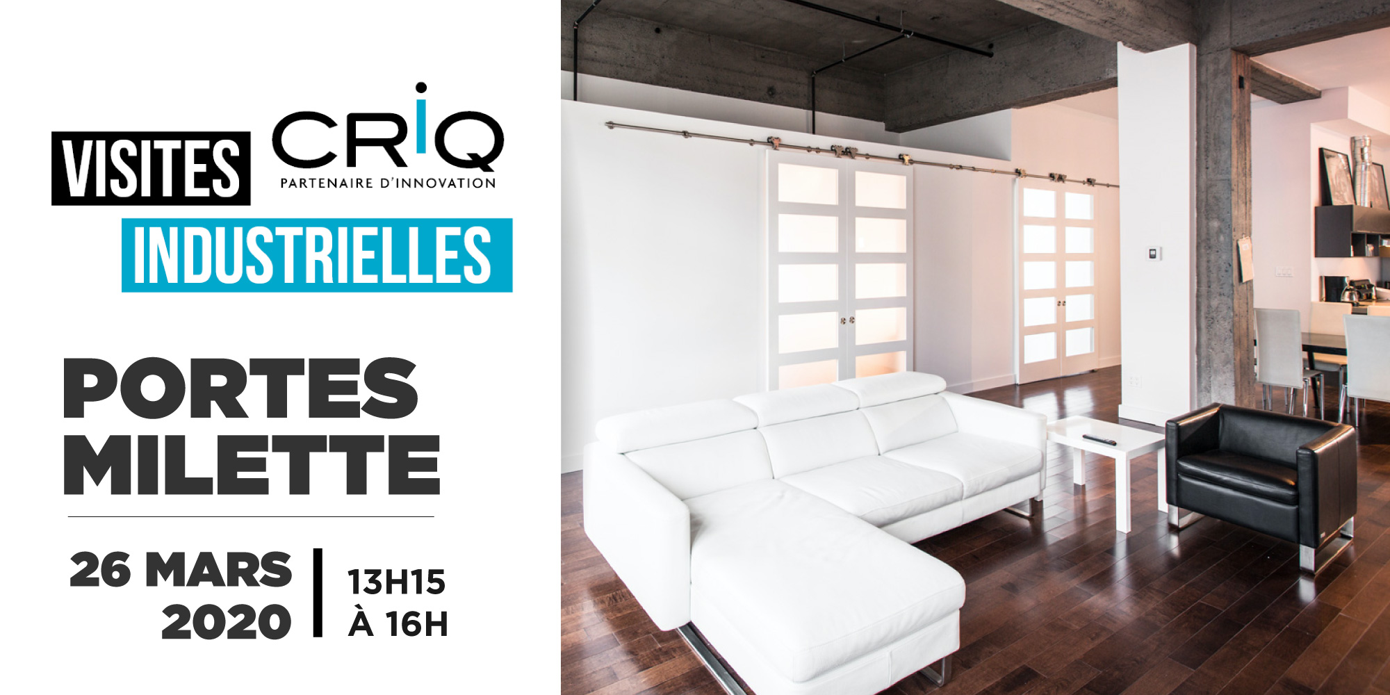 Visite industrielle CRIQ Portes Milette Manufacturier Mauricie Centre ...