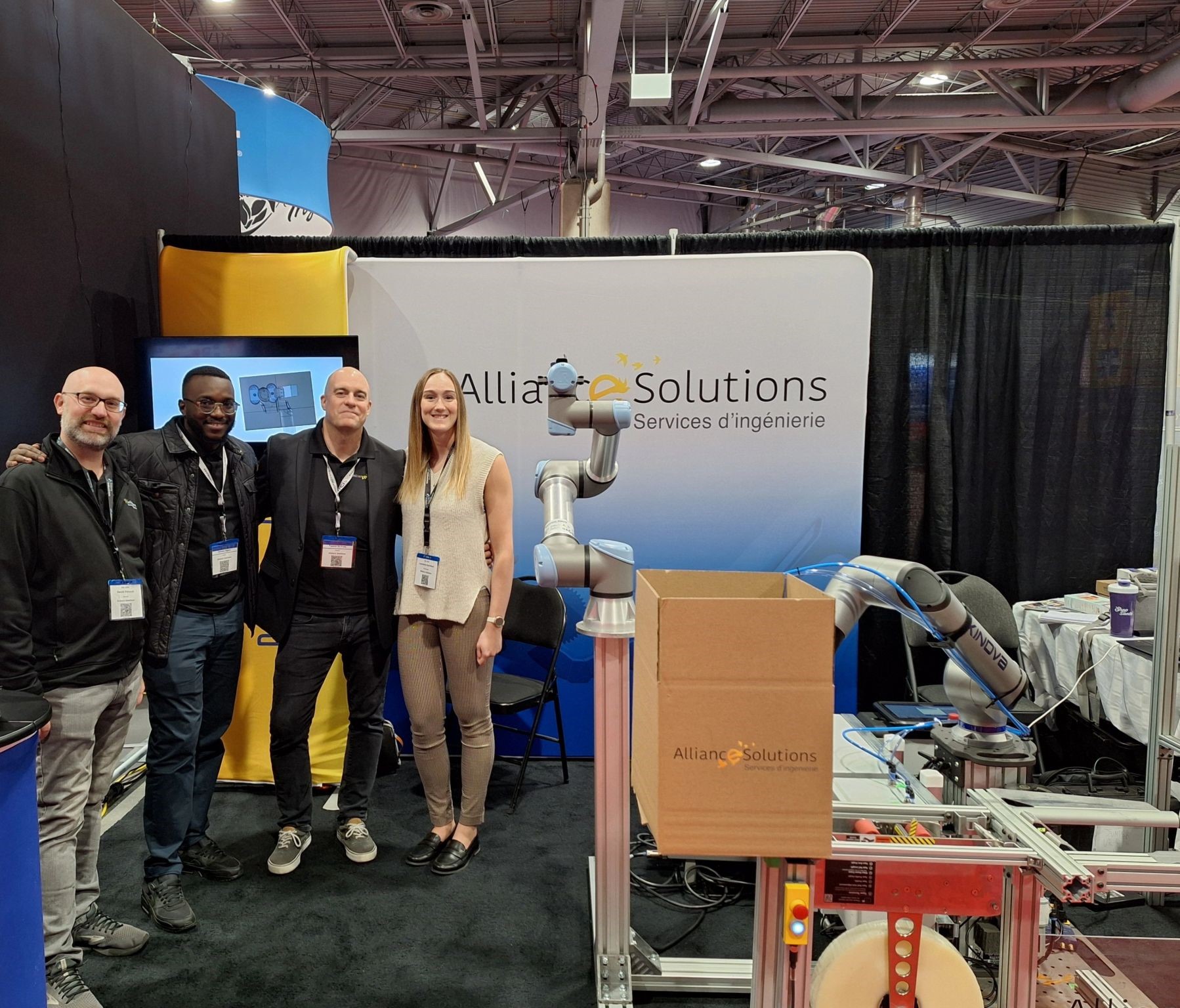 Alliance Solutions : des robots qui assemblent, trient et emballent ...