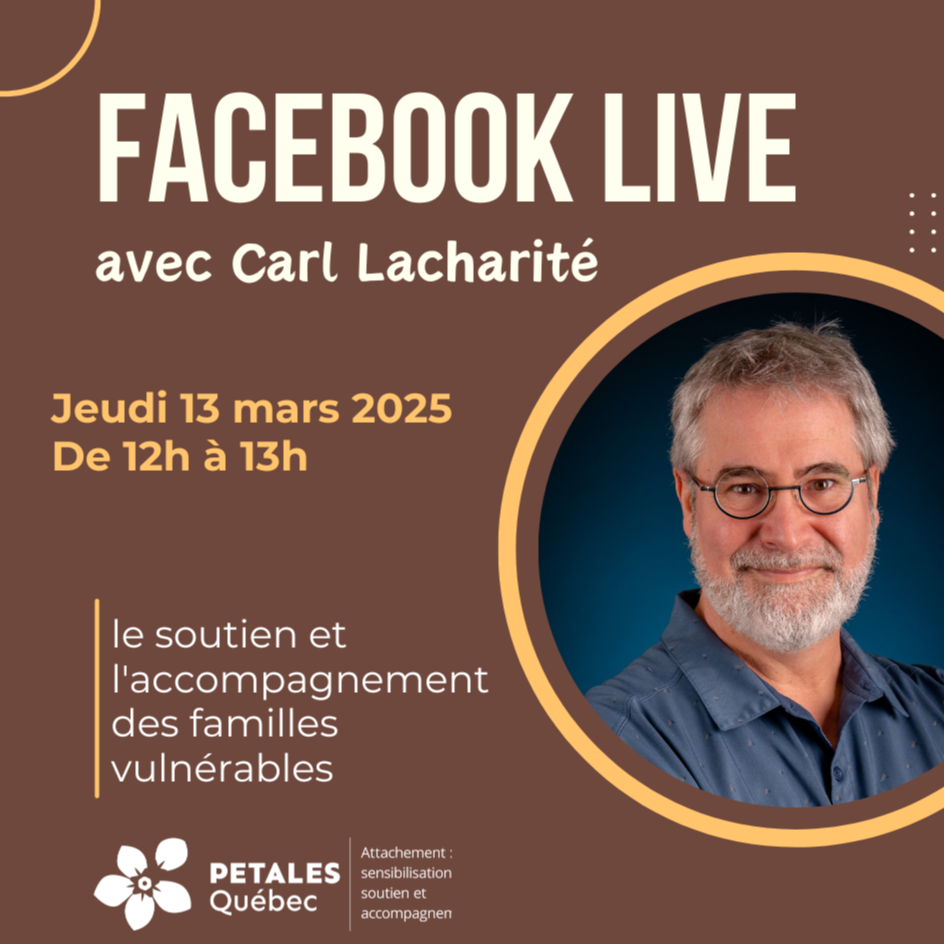 Entretien en direct Avec Carl Lacharité