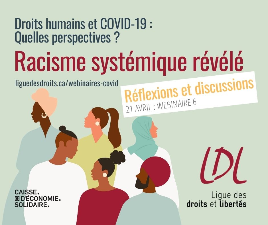 Webinaire 6 - Racisme systémique révélé