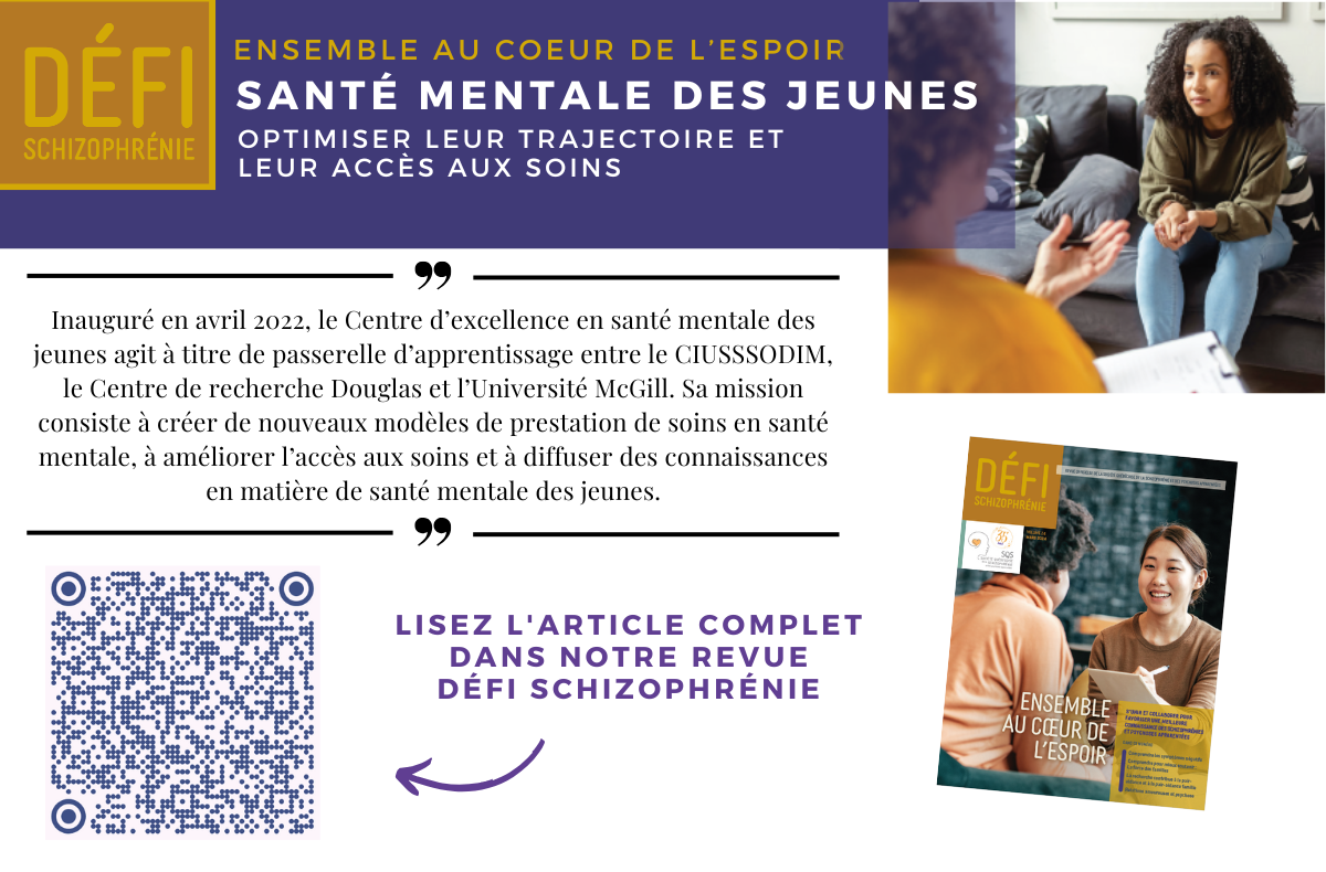 |REVUE DÉFI SCHIZOPHRÉNIE| Santé mentale des jeunes