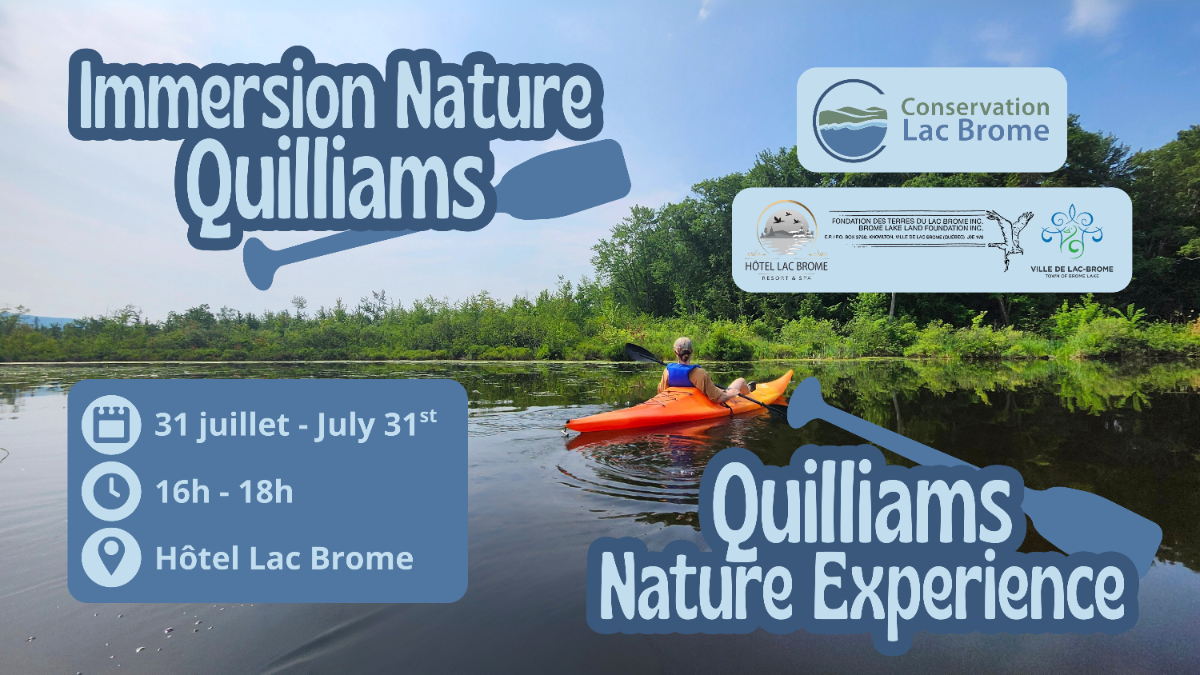 Événement de lancement - Immersion Nature Quilliams