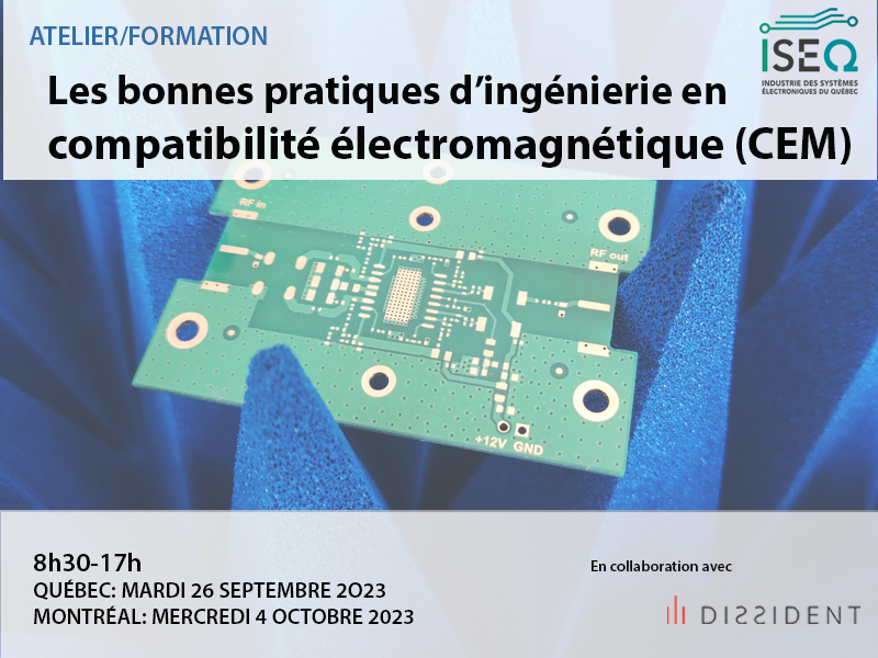 Les bonnes pratiques d'ingénierie en compatibilité électromagnétique-CEM, Québec