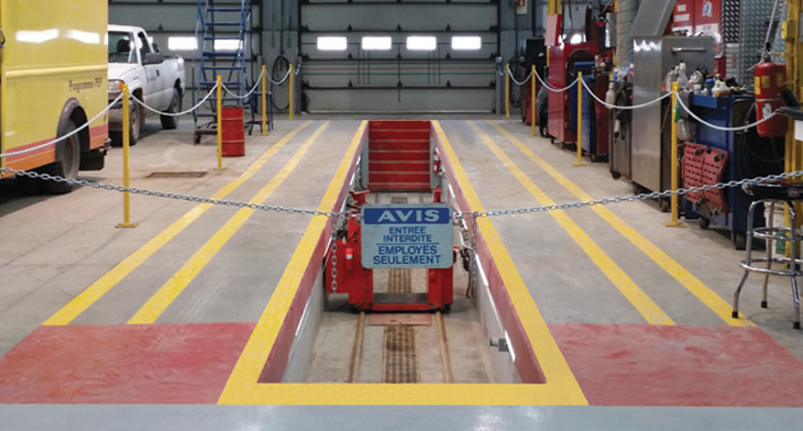 Mise à jour de la réglementation sur les fosses de réparation