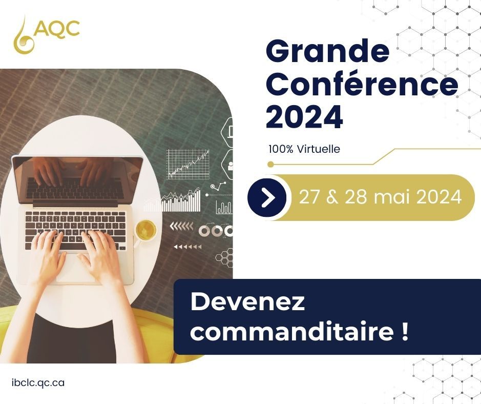 Devenez Commanditaire de La Grande Conférence 2024 | AQC