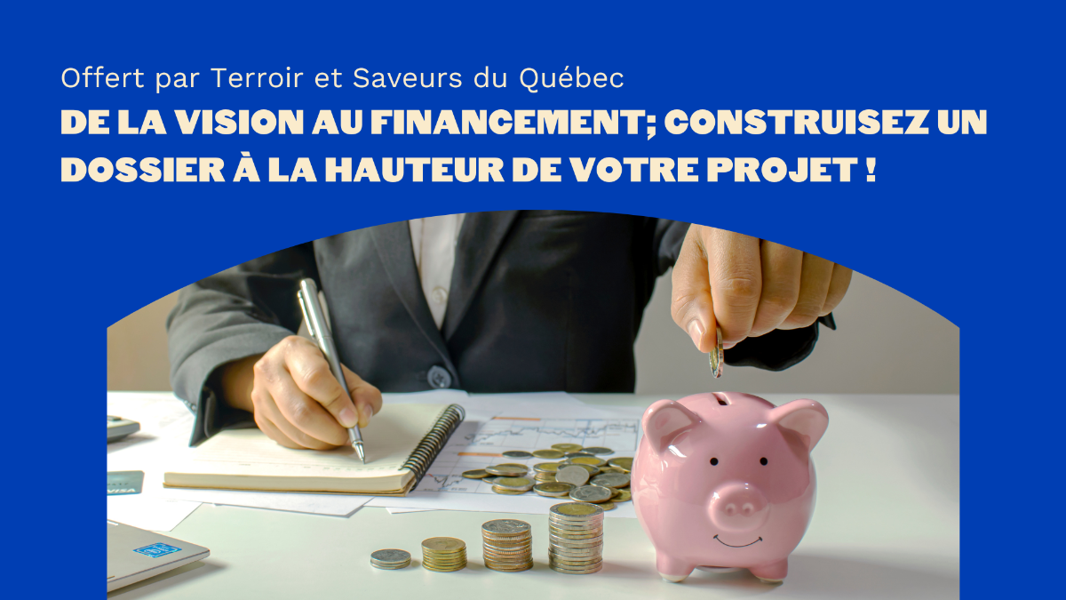 Webinaire | De la vision au financement; Construisez un dossier d'aides financières à la hauteur ...