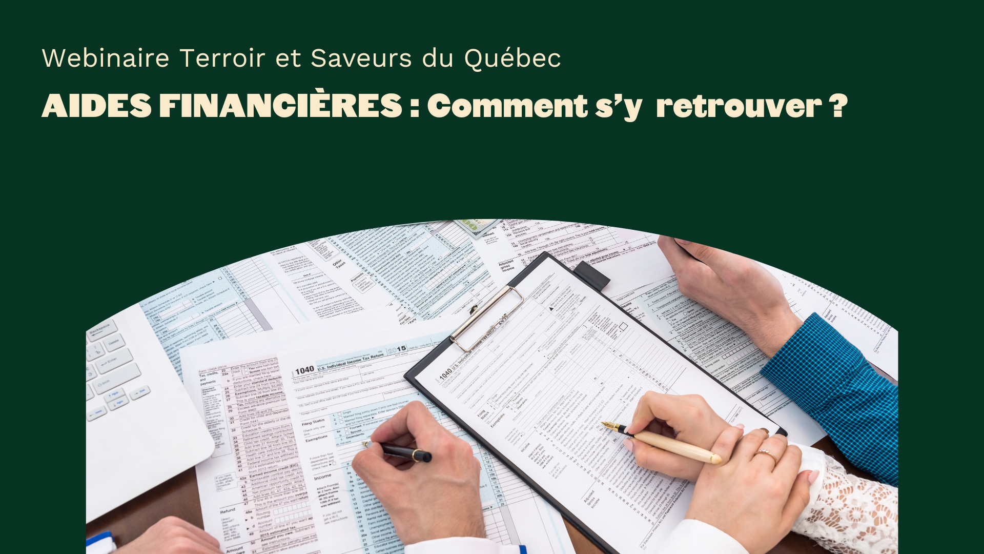 Webinaire | Aides financières : Comment s'y retrouver