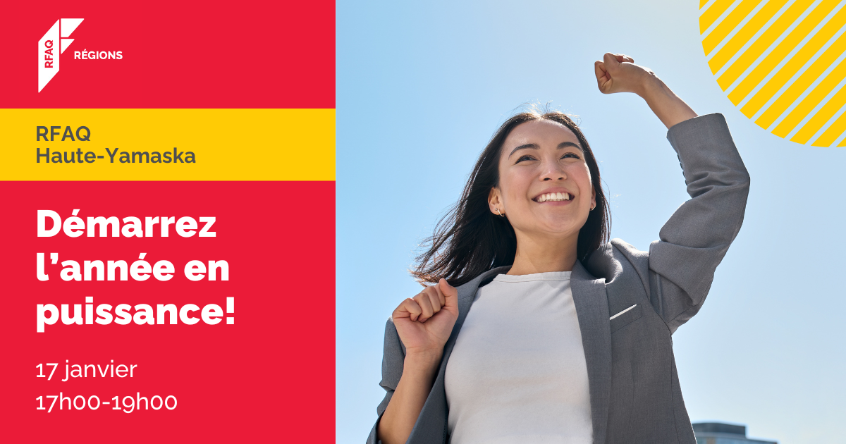 Démarrez l’année en puissance! RFAQ
