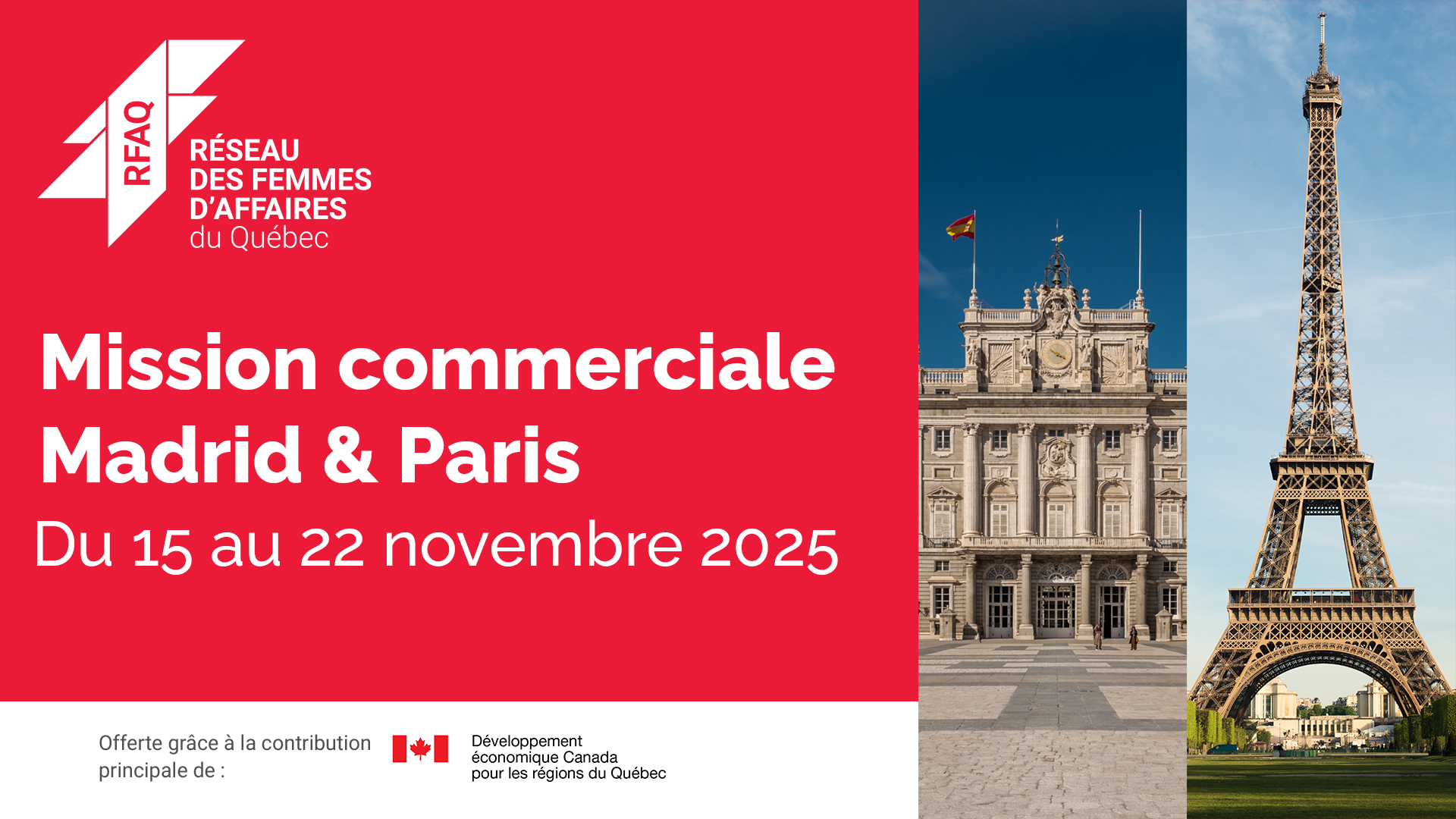 Mission Madrid-Paris 2025 RFAQ