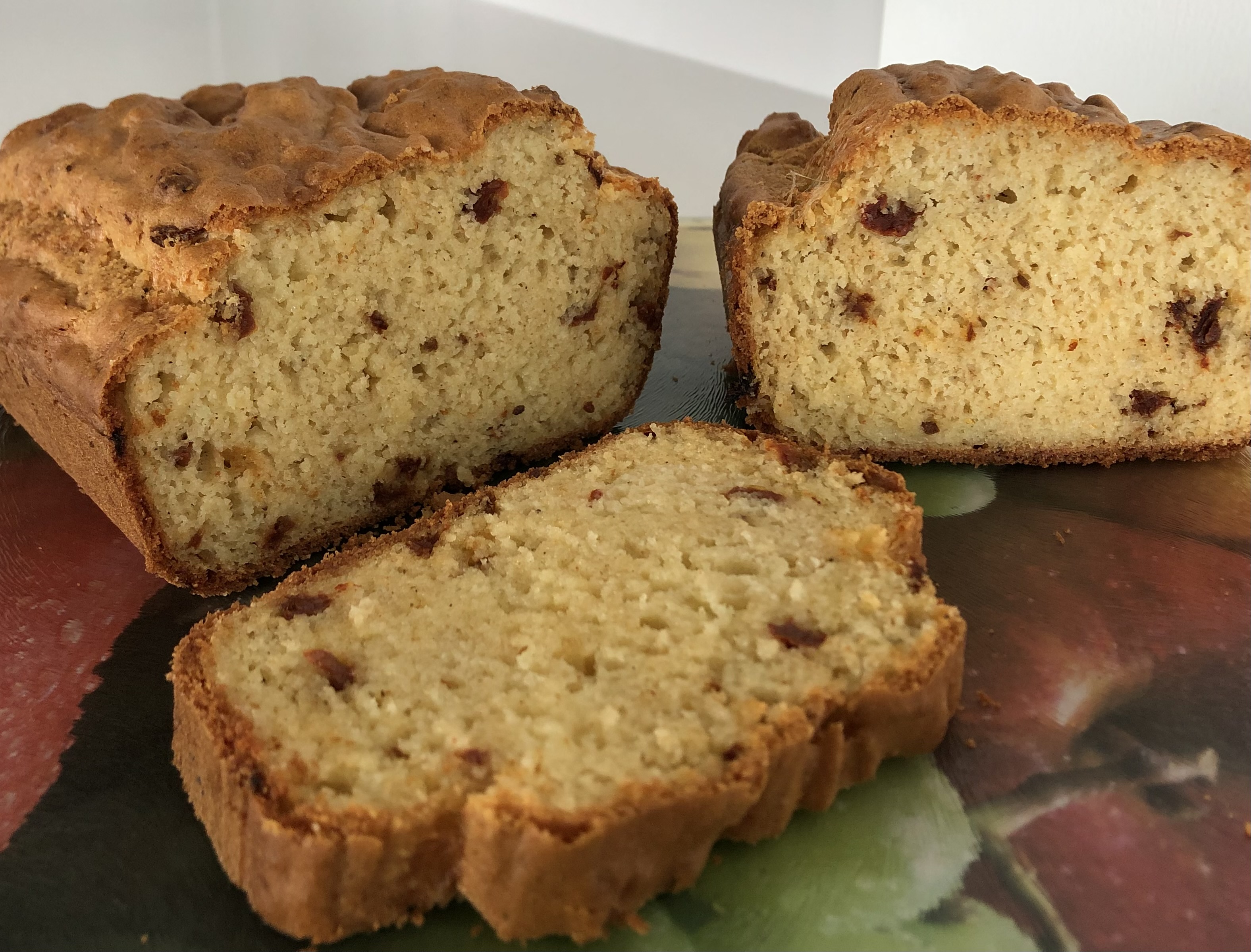Pain éclair aux tomates séchées et au fromage Coeliaque Québec