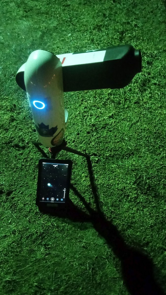 Astrobob capture une belle image de la comète